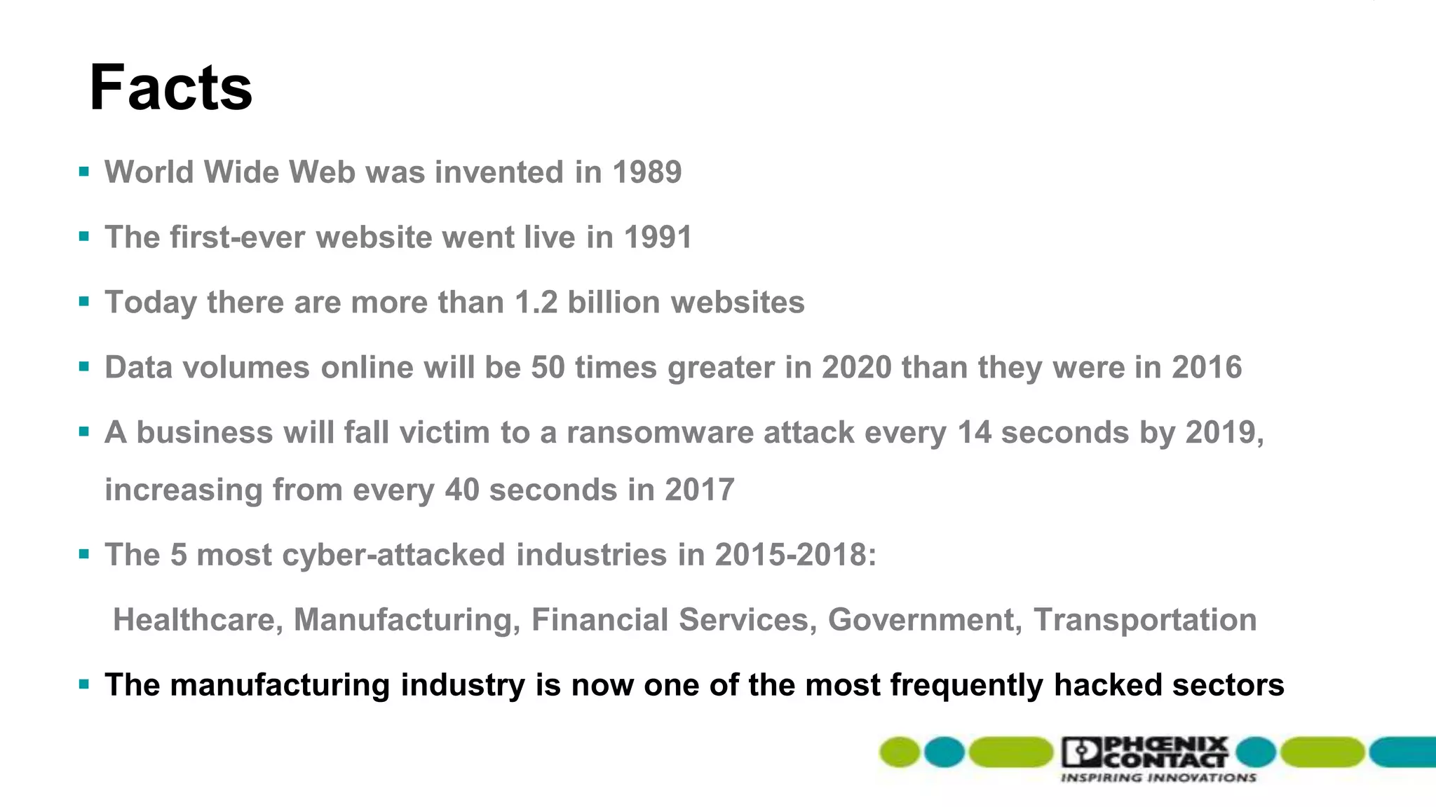 Cyber Security in the Manufacturing Industry: New challenges in the ...
