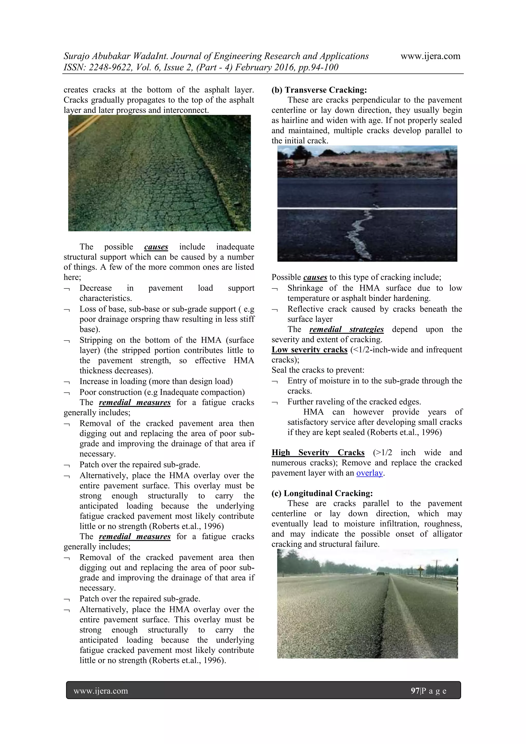 Bituminous Pavement Failures | PDF
