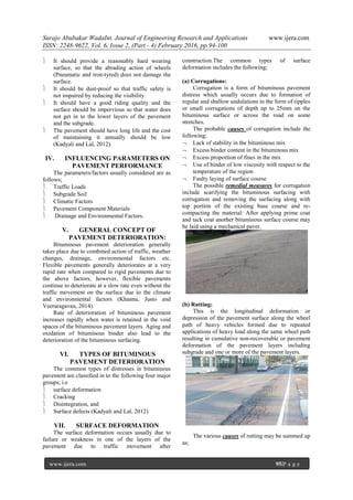 Bituminous Pavement Failures | PDF
