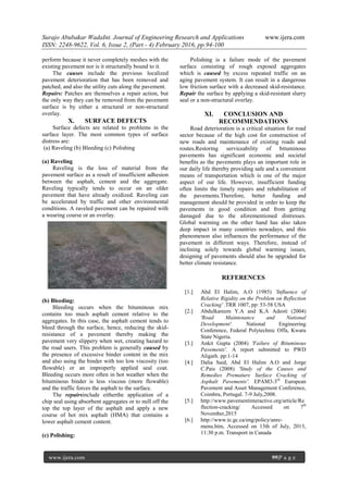 Bituminous Pavement Failures | PDF