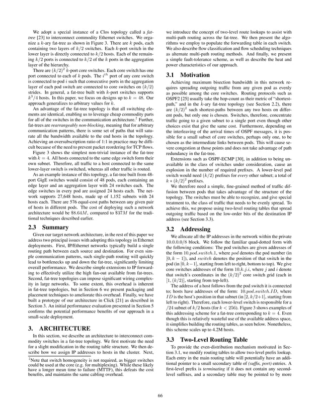 A Scalable, Commodity Data Center Network Architecture | PDF