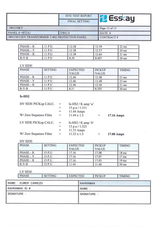 P645 test procedure | PDF