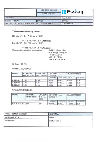P645 test procedure | PDF
