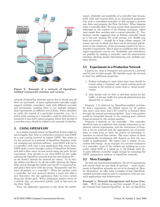 OpenFlow: Enabling Innovation in Campus Networks | PDF