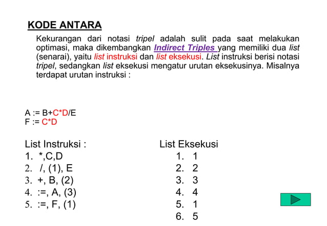 Analisis Semantik - P 6 Teknik Kompilasi | PPTX