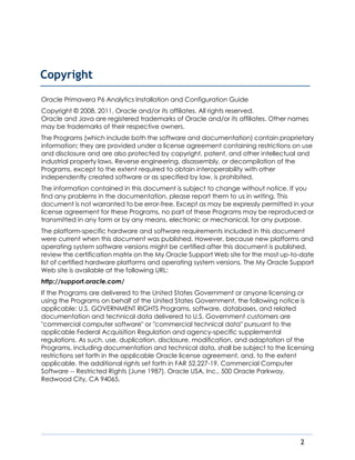 P6 analytics install_and_config_guide | PDF