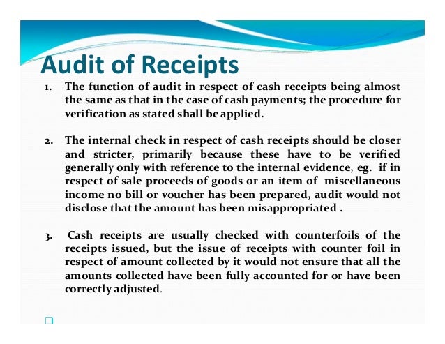 Vouching Audit