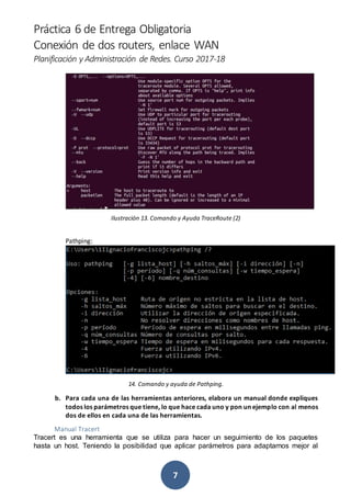 Práctica 6 - Enrutar con Dos Routers | DOCX