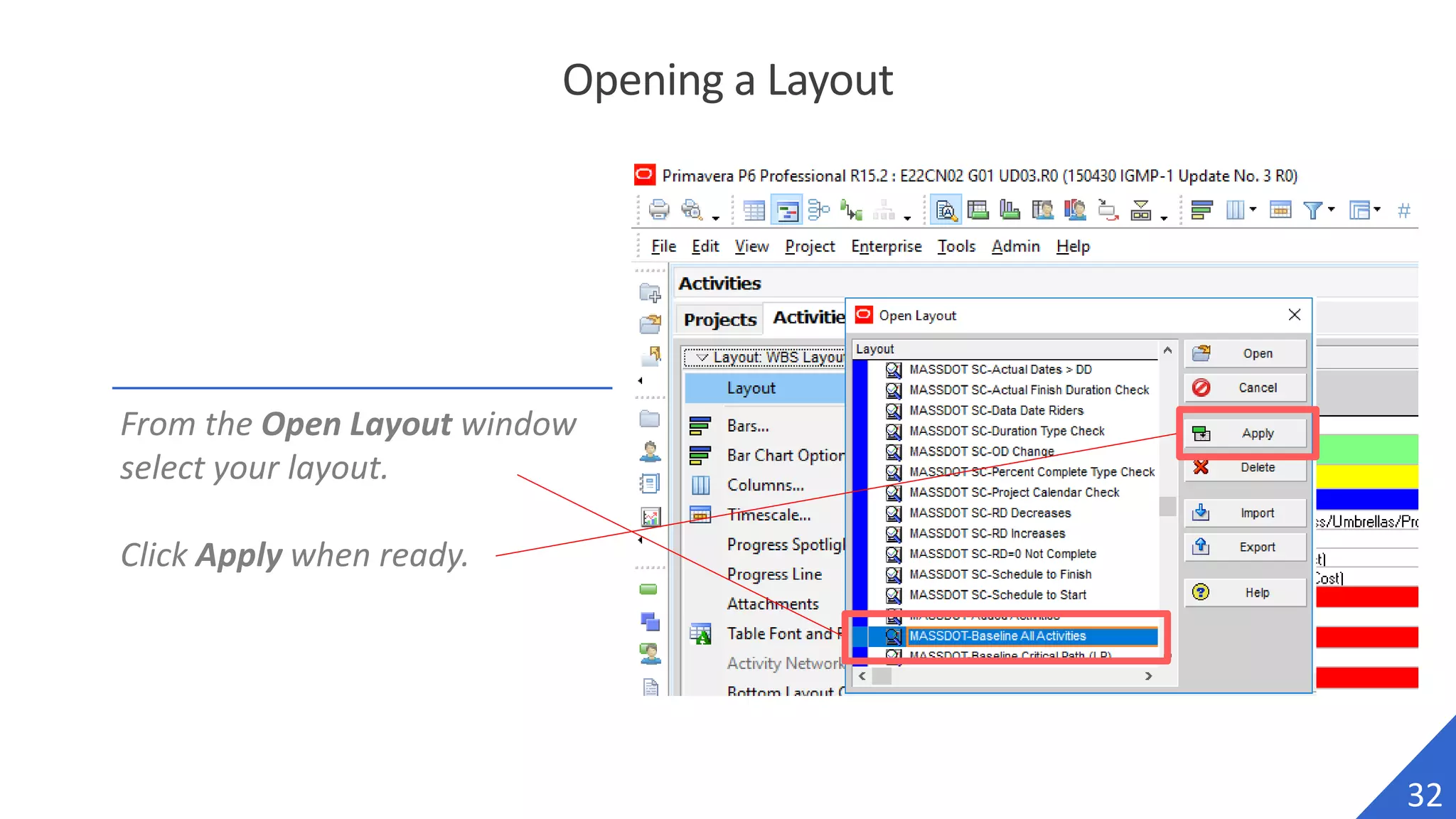 Setting up Filters & Layouts in P6 | PDF