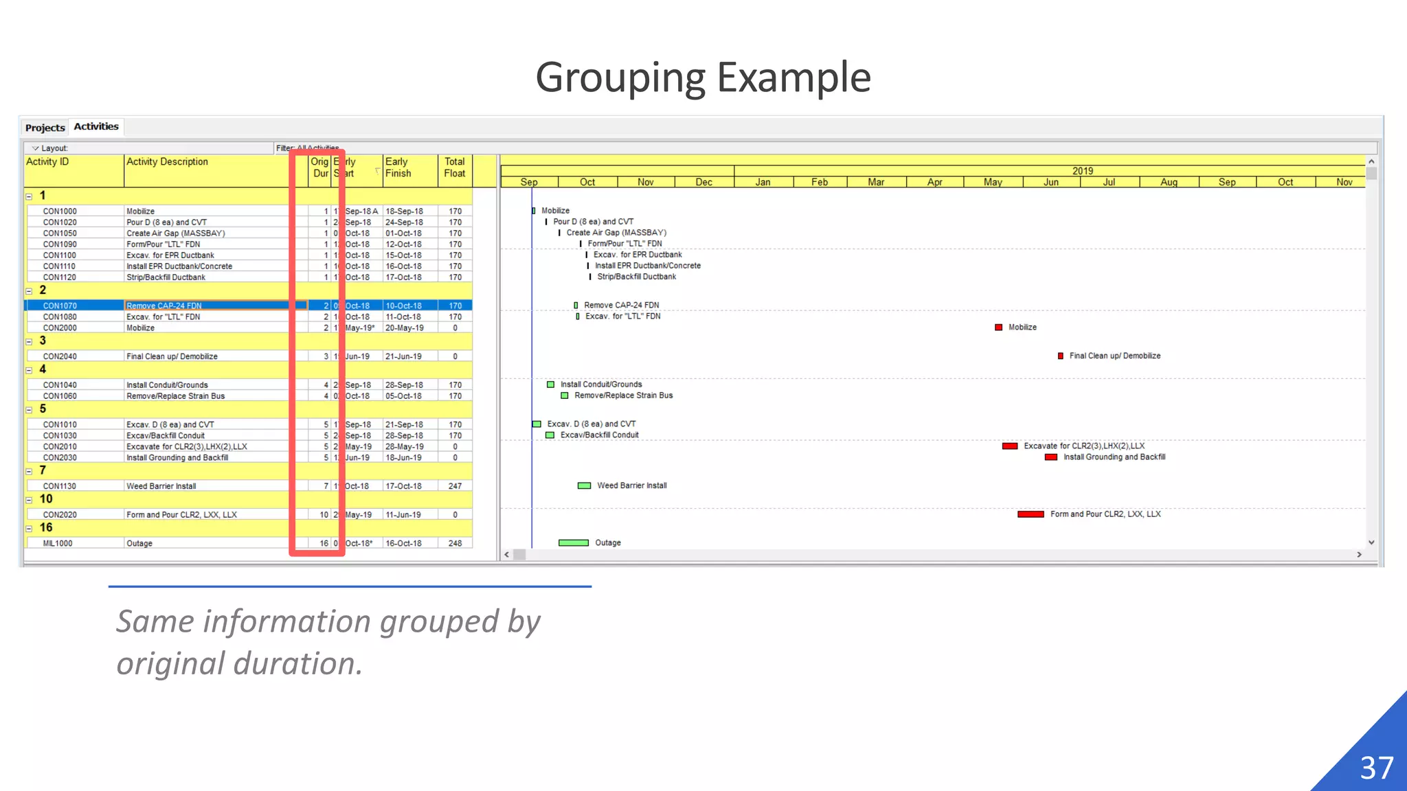 Setting up Filters & Layouts in P6 | PPT