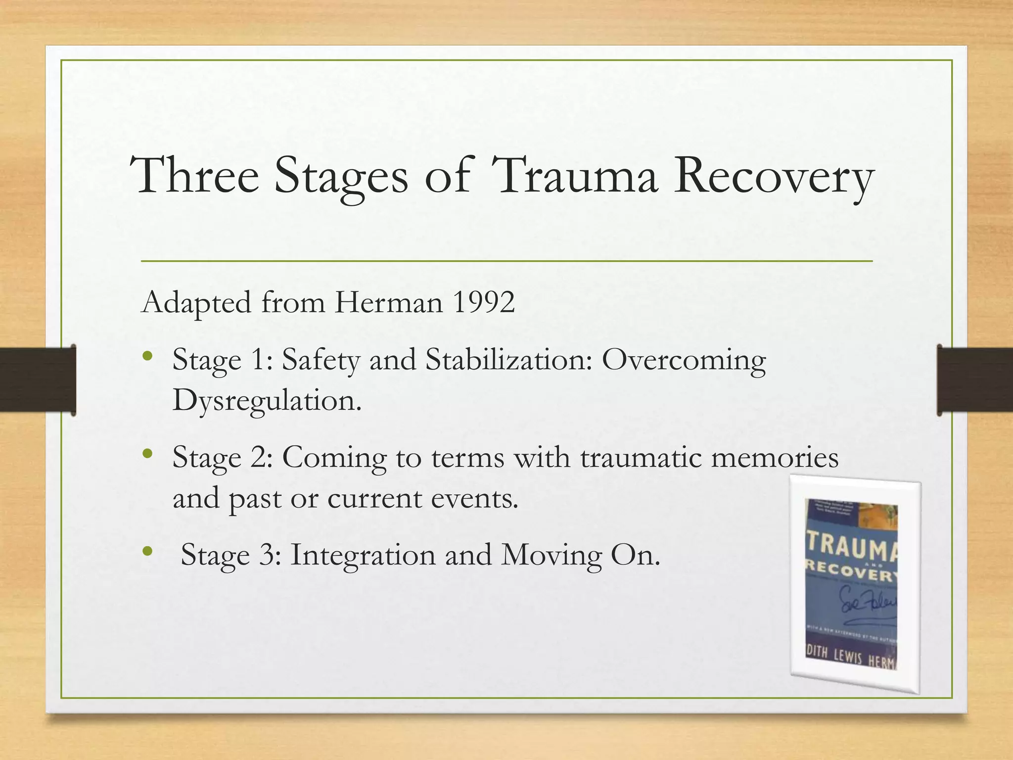 A Journey of Recovery in the Context of Domestic Violence, Injury to a ...