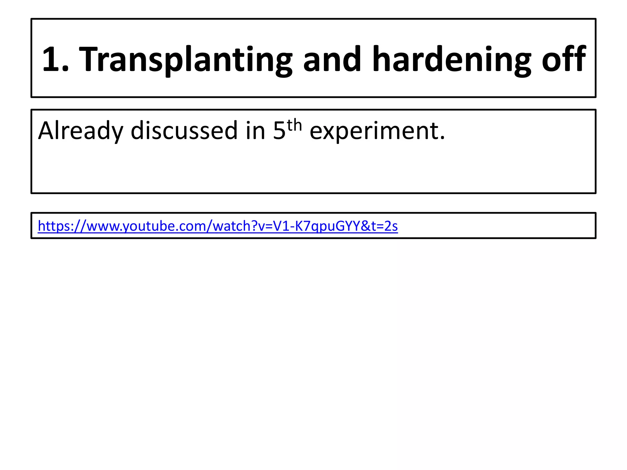 Intercultural operations in vegetable crops | PDF