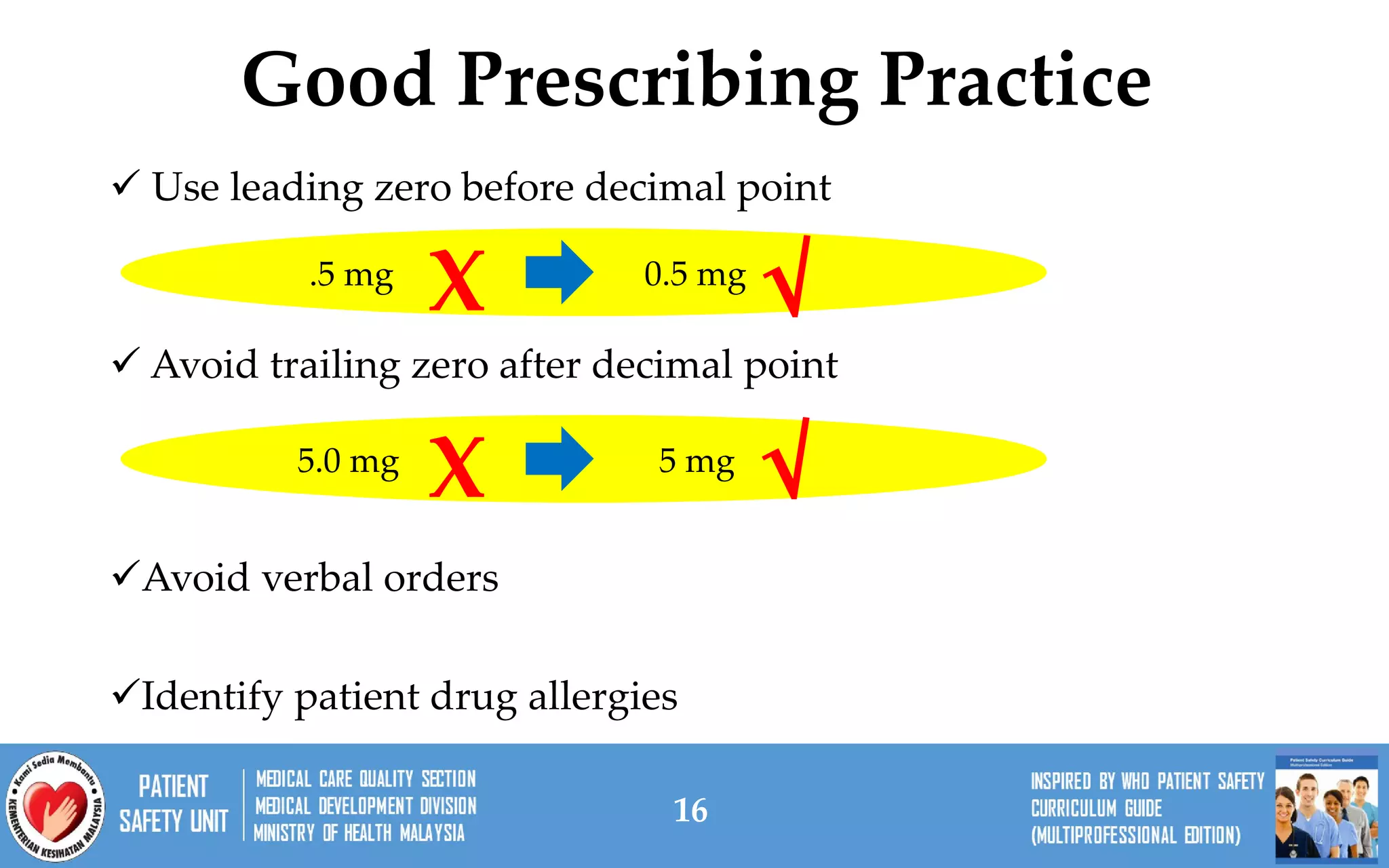 P6 MEDICATION SAFETY HOUSEMANSHIP MALAYSIA | PDF