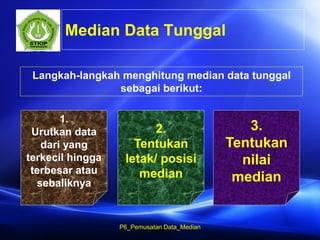 P6 pemusatan data median | PDF