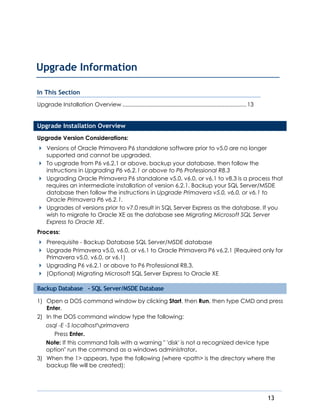 P6 professional standalone_install_and_config_guide | PDF
