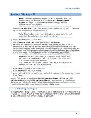 P6 professional standalone_install_and_config_guide | PDF