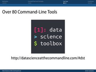 Jeroen Janssens - Predicting at the Command Line | PDF