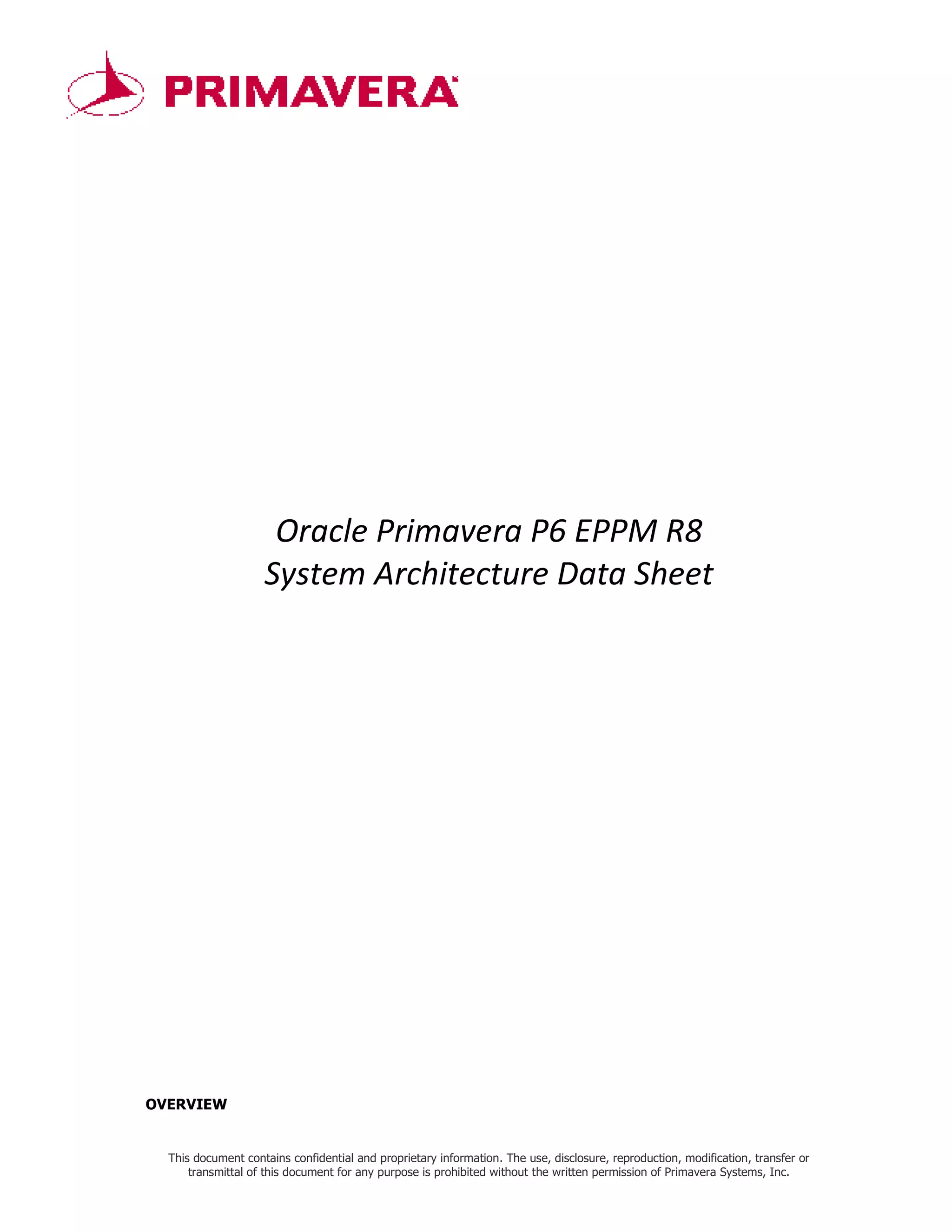 P6 system architecture data sheet r8 | PDF