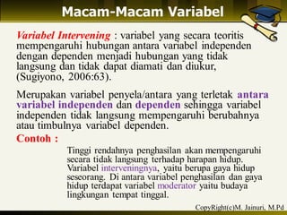 P6 variabel dan paradigma penelitian | PDF