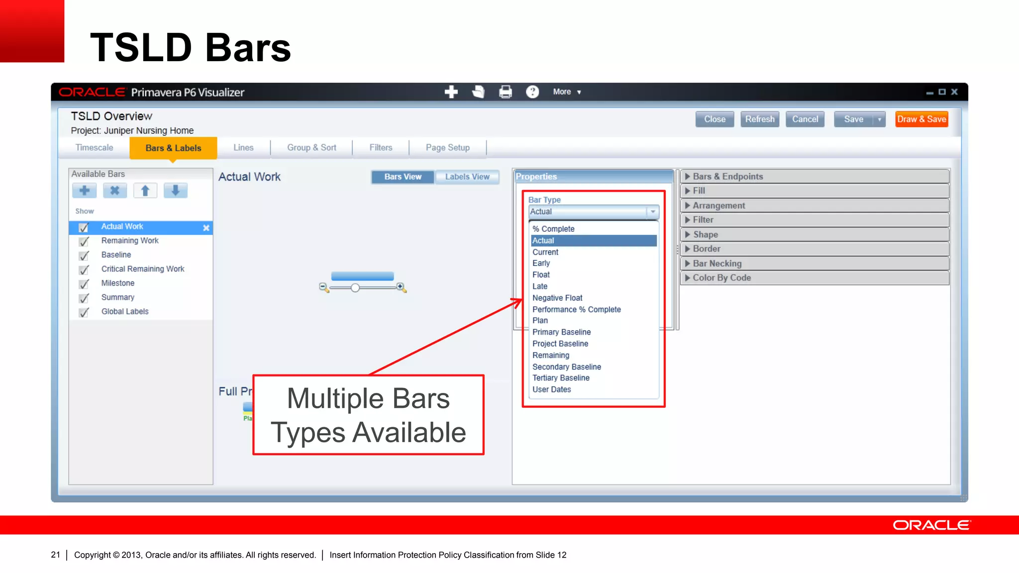 P6 visualizer interactive demonstration - Oracle Primavera P6 ...