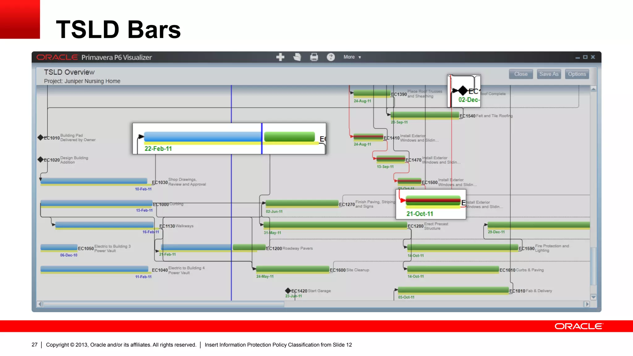 P6 visualizer interactive demonstration - Oracle Primavera P6 ...