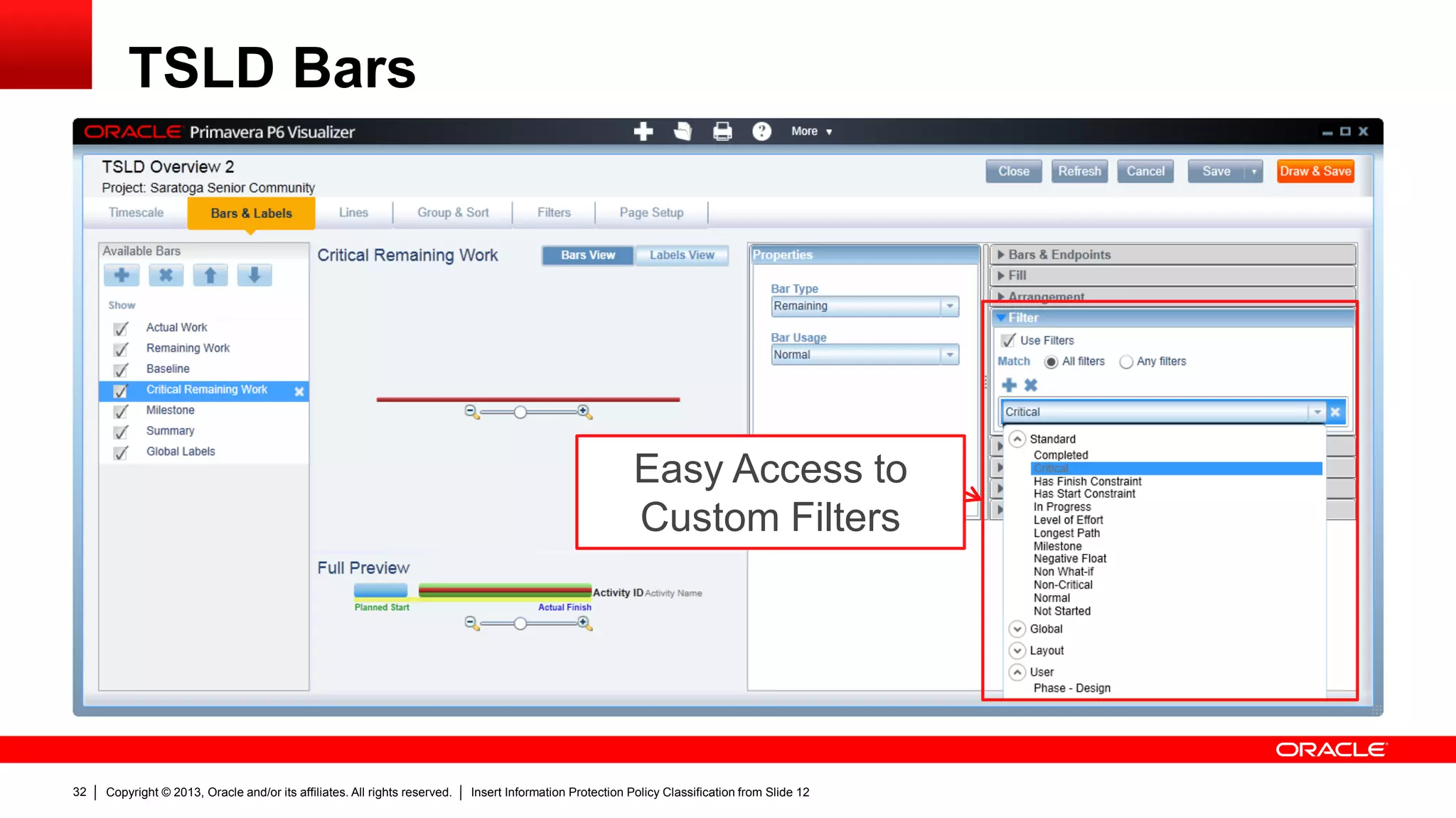P6 visualizer interactive demonstration - Oracle Primavera P6 ...