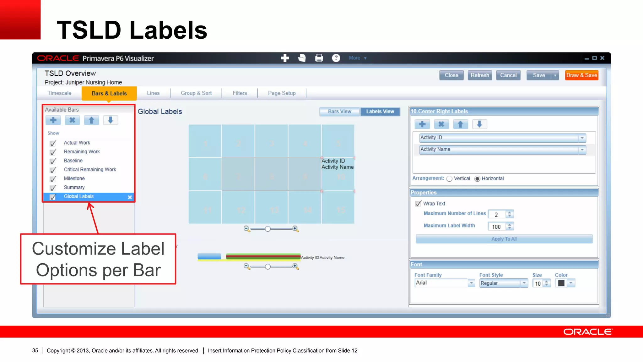 P6 visualizer interactive demonstration - Oracle Primavera P6 ...