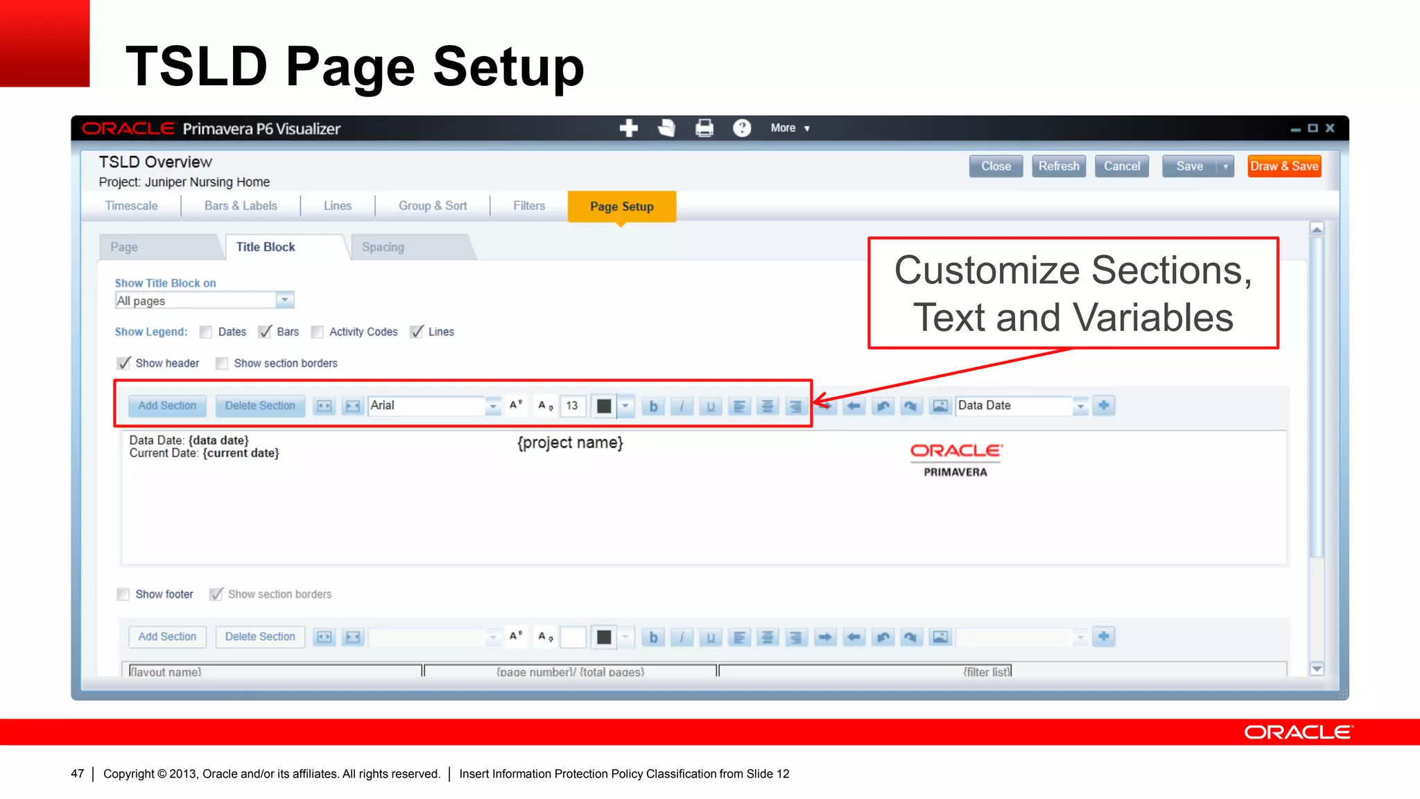 P6 visualizer interactive demonstration - Oracle Primavera P6 ...