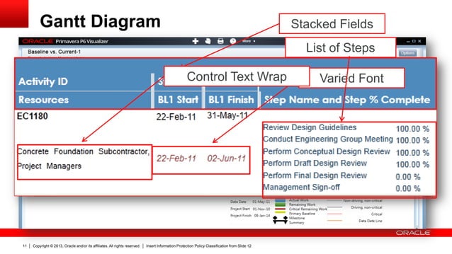 P6 visualizer interactive demonstration - Oracle Primavera P6 ...