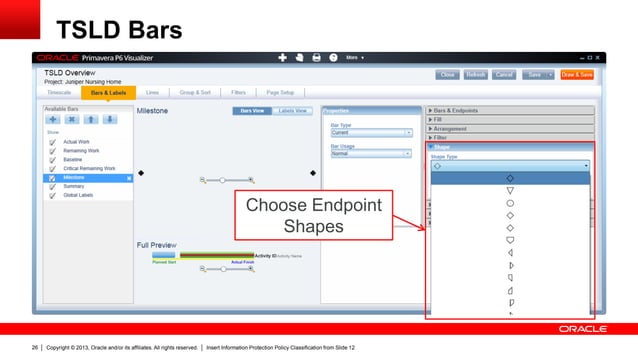 P6 visualizer interactive demonstration - Oracle Primavera P6 ...