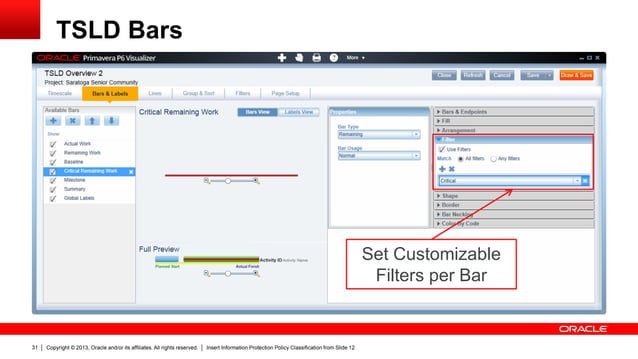 P6 visualizer interactive demonstration - Oracle Primavera P6 ...