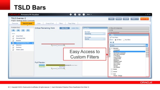P6 visualizer interactive demonstration - Oracle Primavera P6 ...