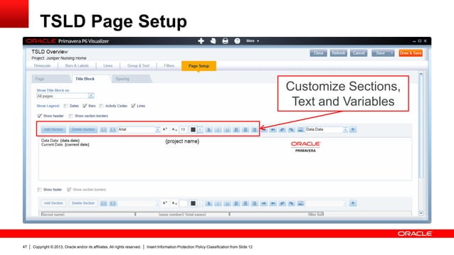 P6 visualizer interactive demonstration - Oracle Primavera P6 ...