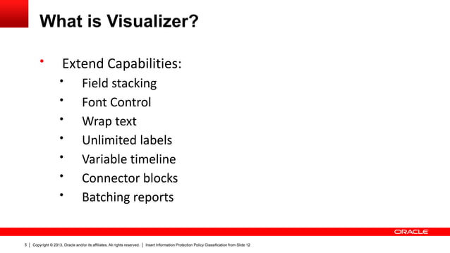 P6 visualizer interactive demonstration - Oracle Primavera P6 ...
