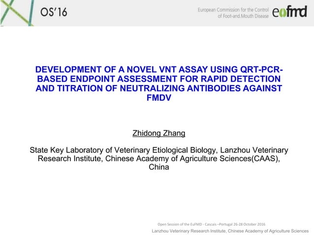 OS16 - 4.P4.a Development of Novel Virus Neutralization Assay Using QRT ...