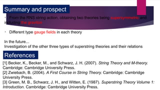 superstring theory from the ramond-neveu-schwarz formalism | PPT