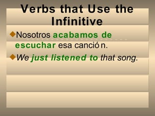 P71 verbswithinfinitives | PPT