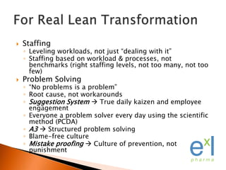 Highlights from ExL Pharma's 3rd Lean Sigma & Kaizen | PPT