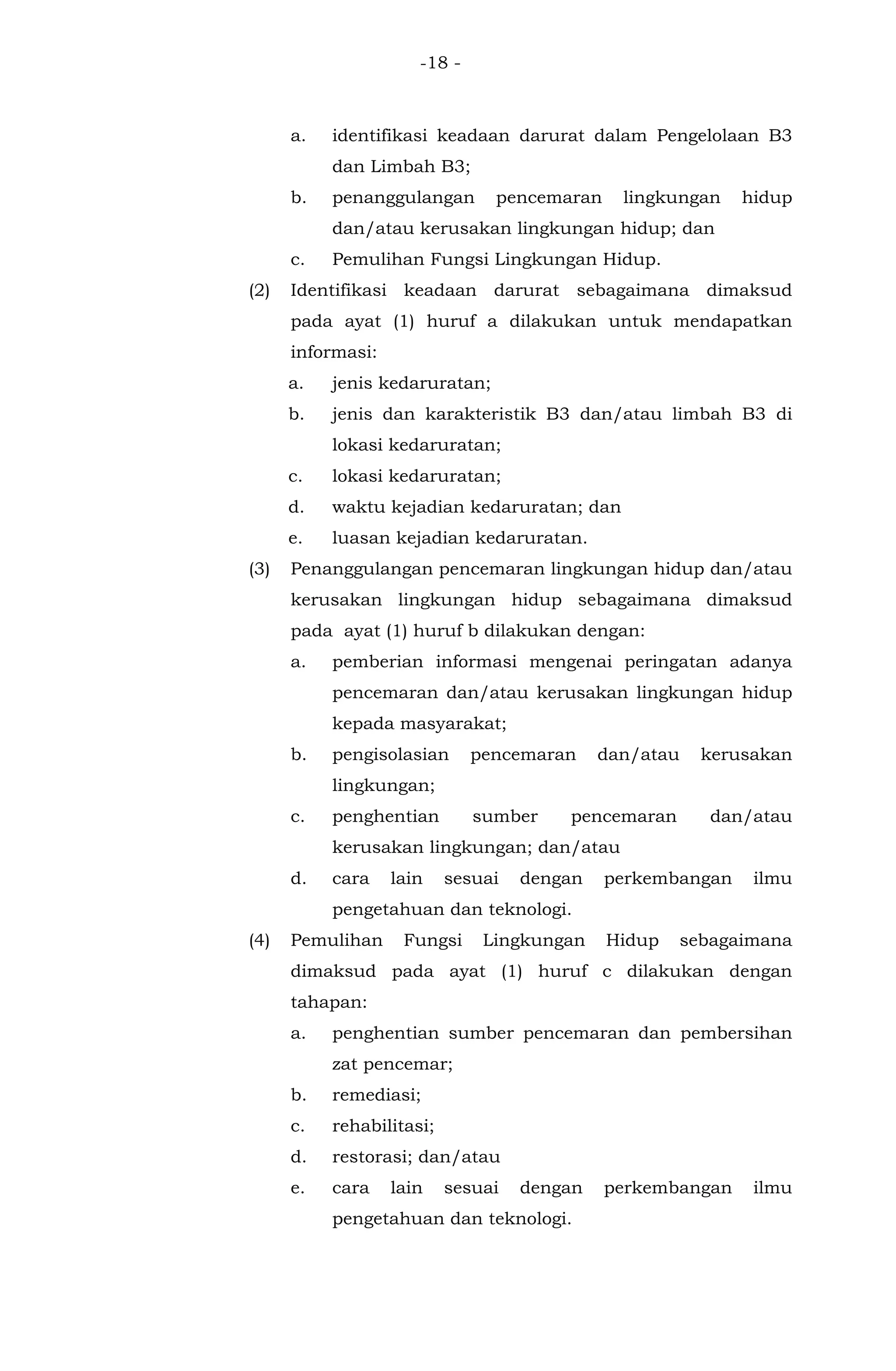 Peraturan Menteri Lingkungan Hidup Dan Kehutanan Nomor P.74/MENLHK/SETJEN/KUM.1/10/2019 | PDF