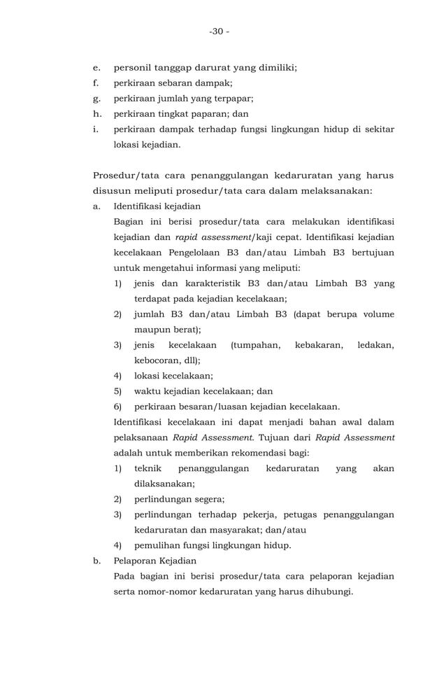 Peraturan Menteri Lingkungan Hidup Dan Kehutanan Nomor P.74/MENLHK/SETJEN/KUM.1/10/2019 | PDF