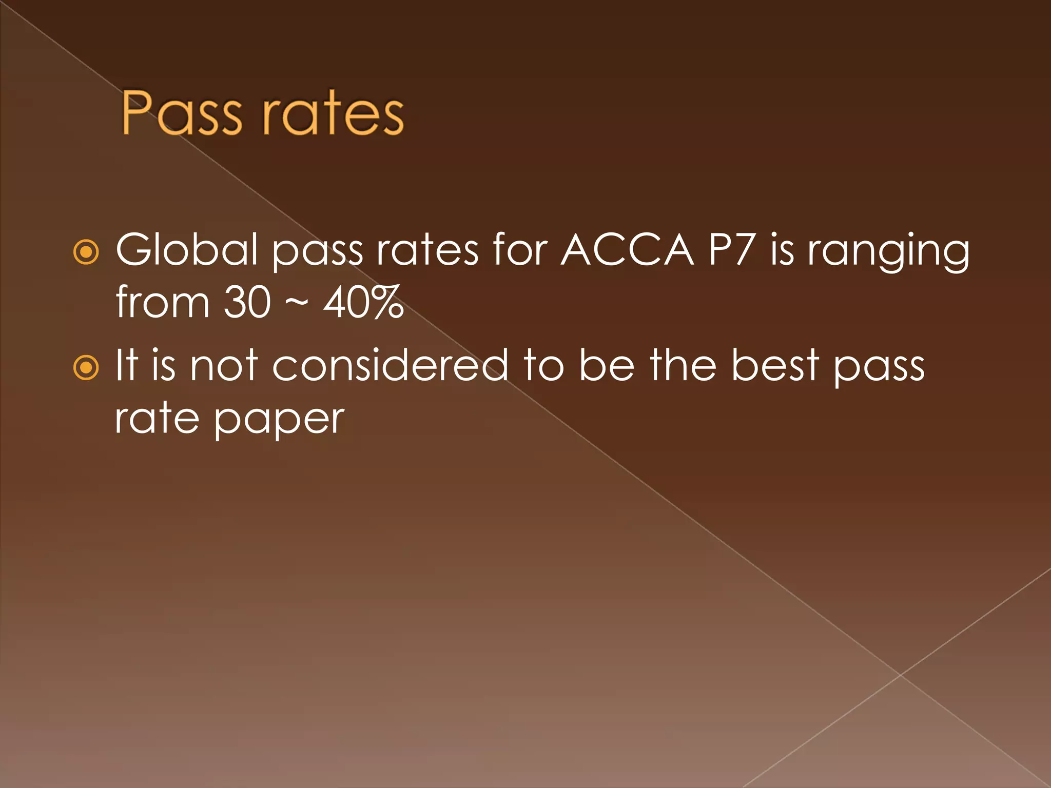 P7 advance auditing and assurance | PPT