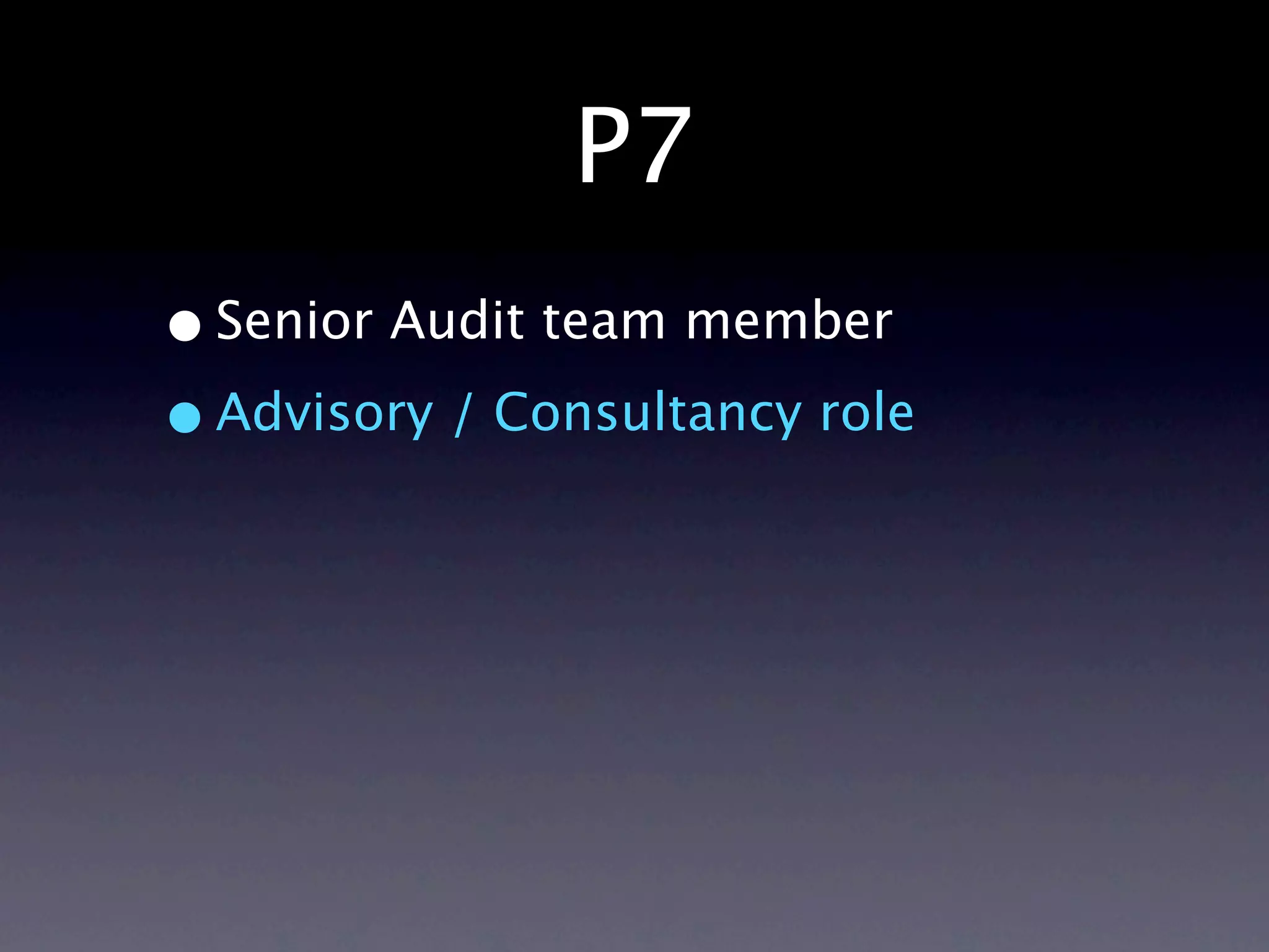 ACCA Audit P7 class 1 | PPT