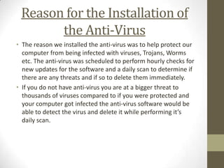 P7 – Identify Potential Security Risks | PPT