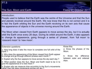 P7 lesson part two | PPT