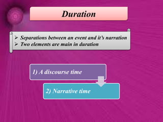 Gerard Genette’s Narratology | PPTX