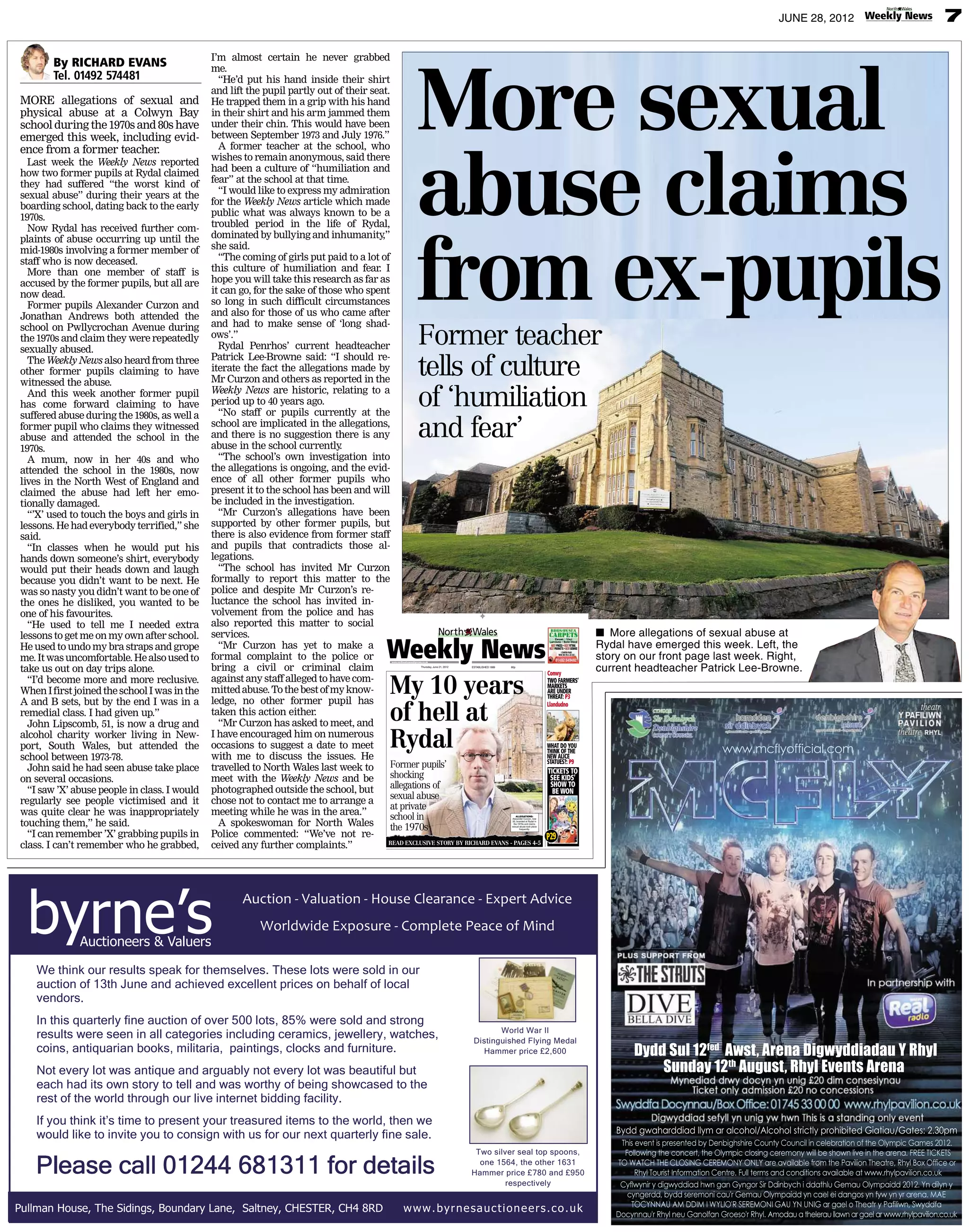 Rydal Penrhos School Abuse | PDF