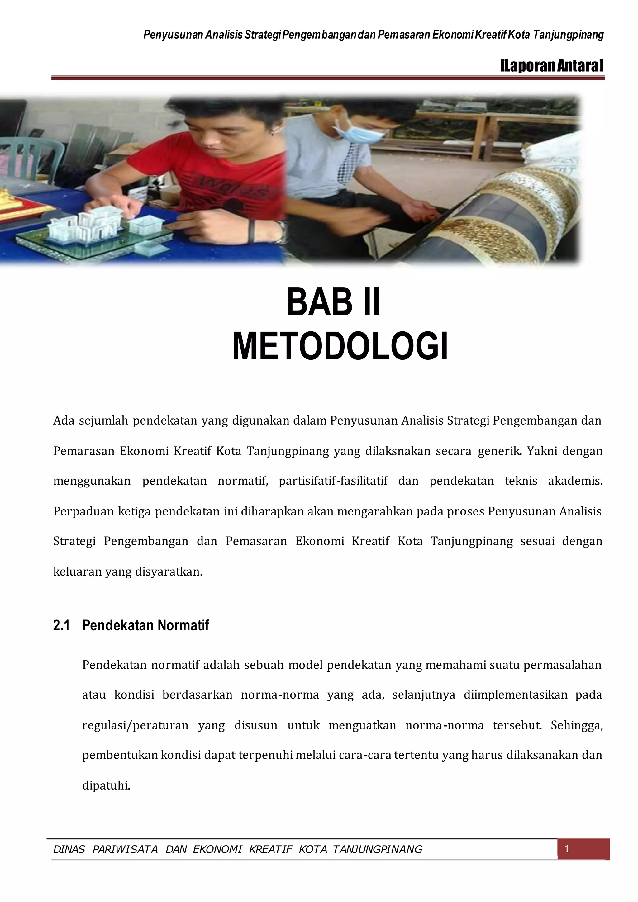 Bab II METODOLOGI | PDF