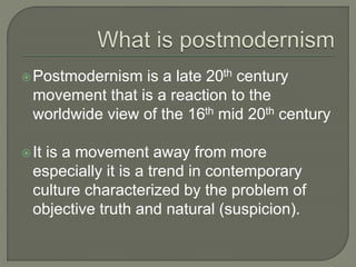 postmodernism and popular culture | PPT