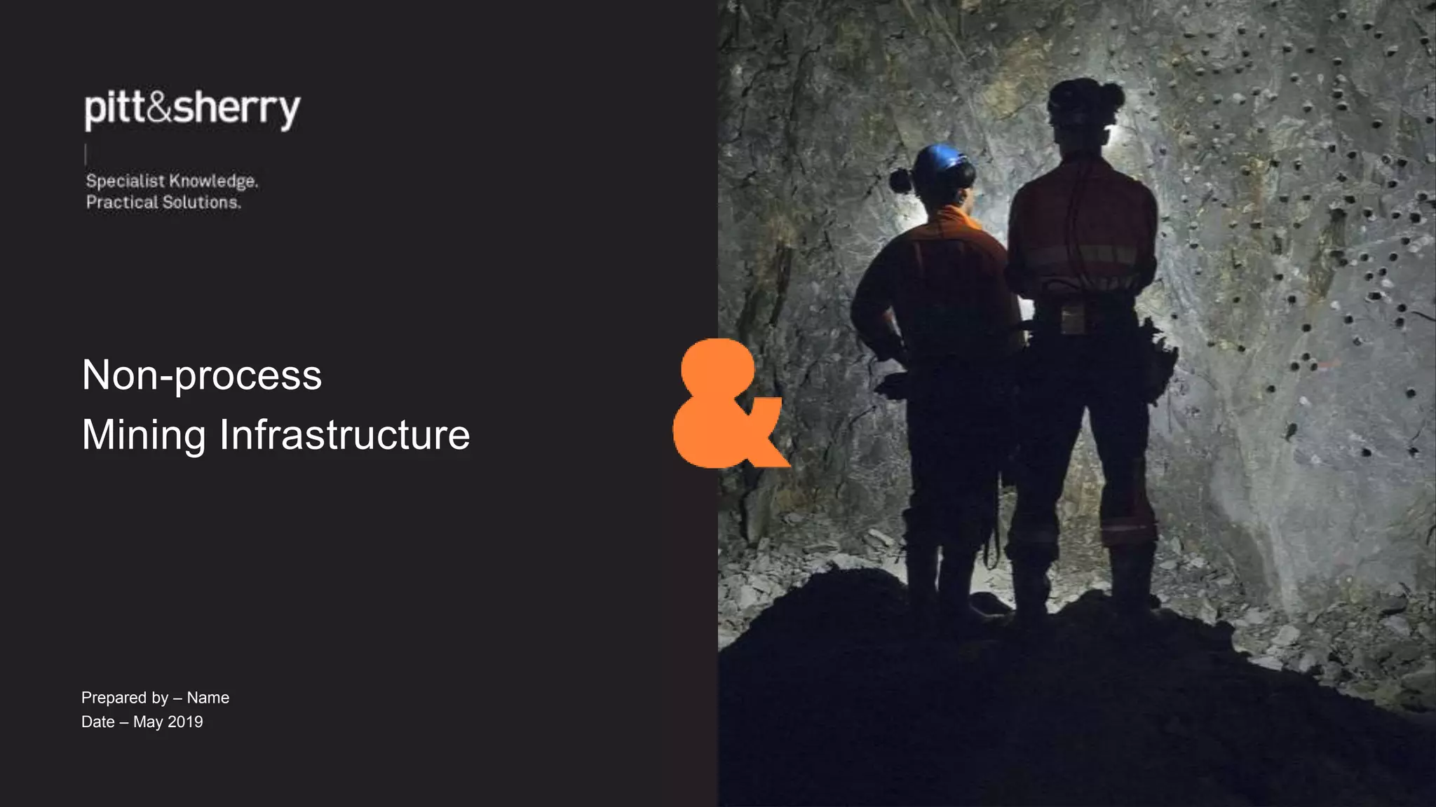 Non Processing Mining Infrastructure | PPTX