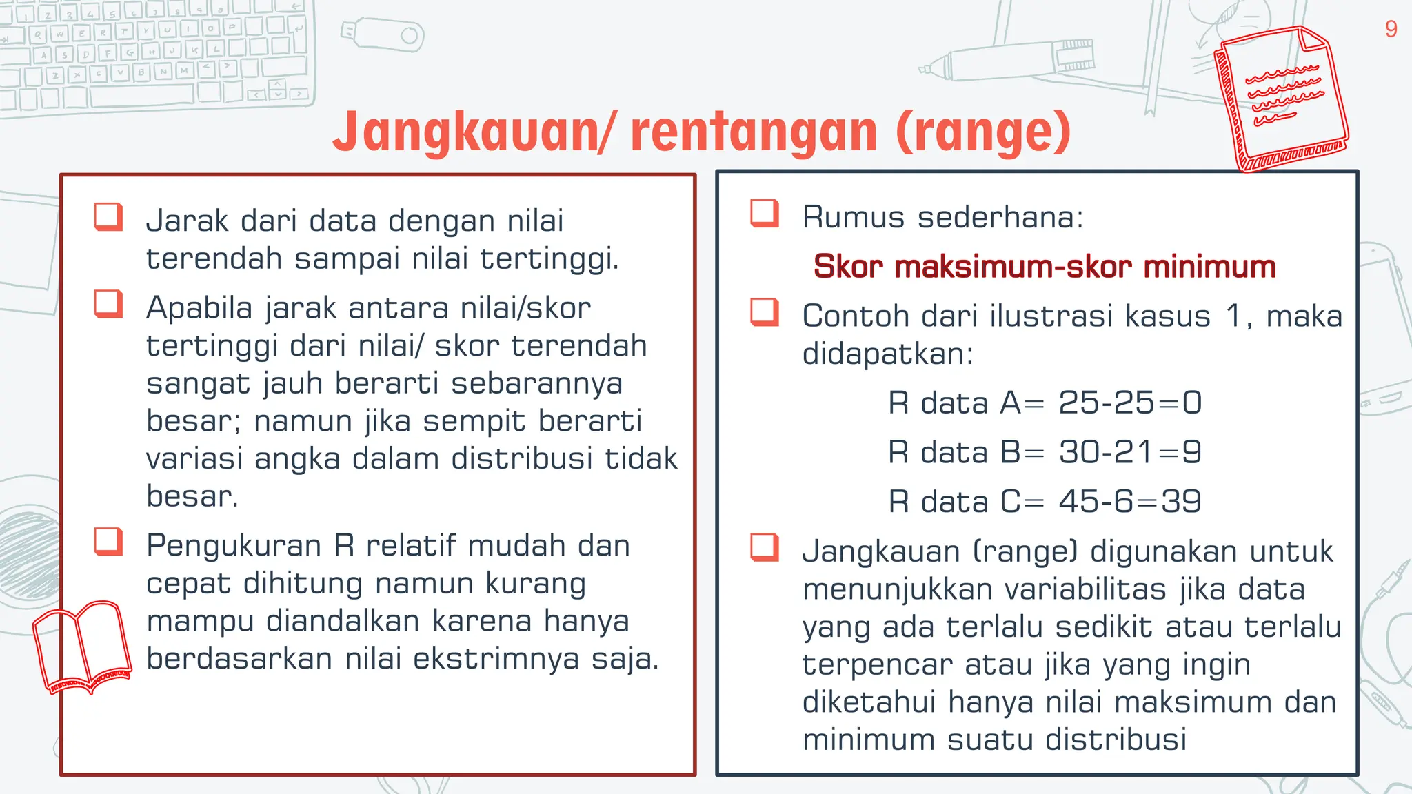 Pengukuran Variabilitas Statistik Sosial | PDF